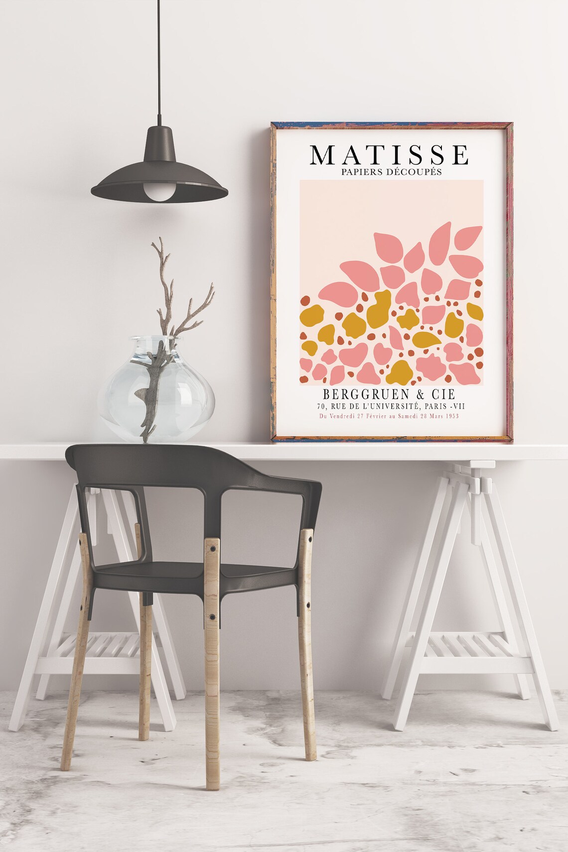 Henri Matisse Leaf Art Print Abstract Shape Wall Art Vintage - Etsy