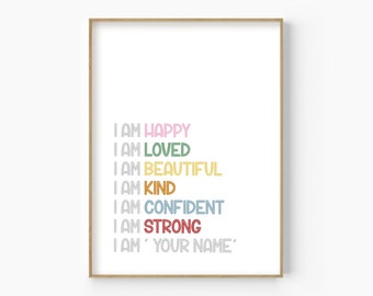 I Am Me Poster | Etsy