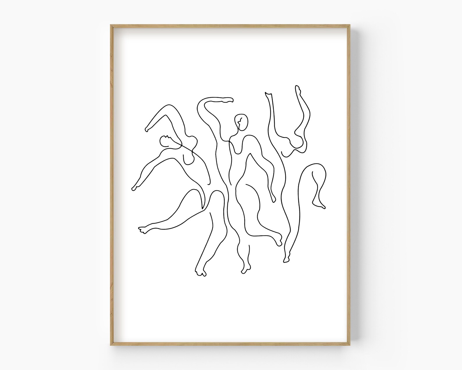 Picasso Dance Art Picasso Dance Line Drawing Picasso Sketch - Etsy