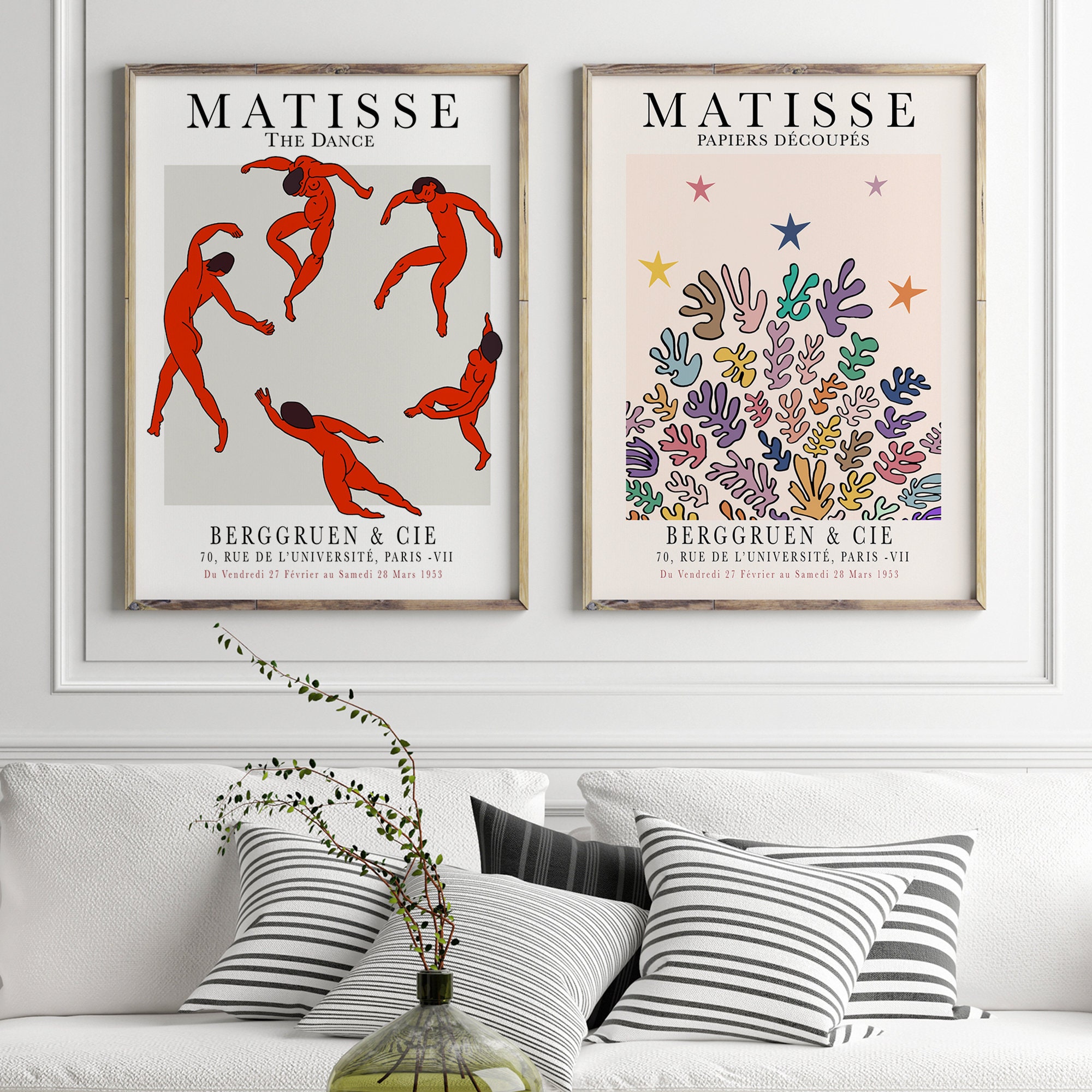 Henri Matisse "the Dance" Exhibition Poster, Fauvism Art (digital ...