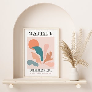 Henri Matisse Broadleaf Art Print, Botanical Decor, Matisse Exhibition ...