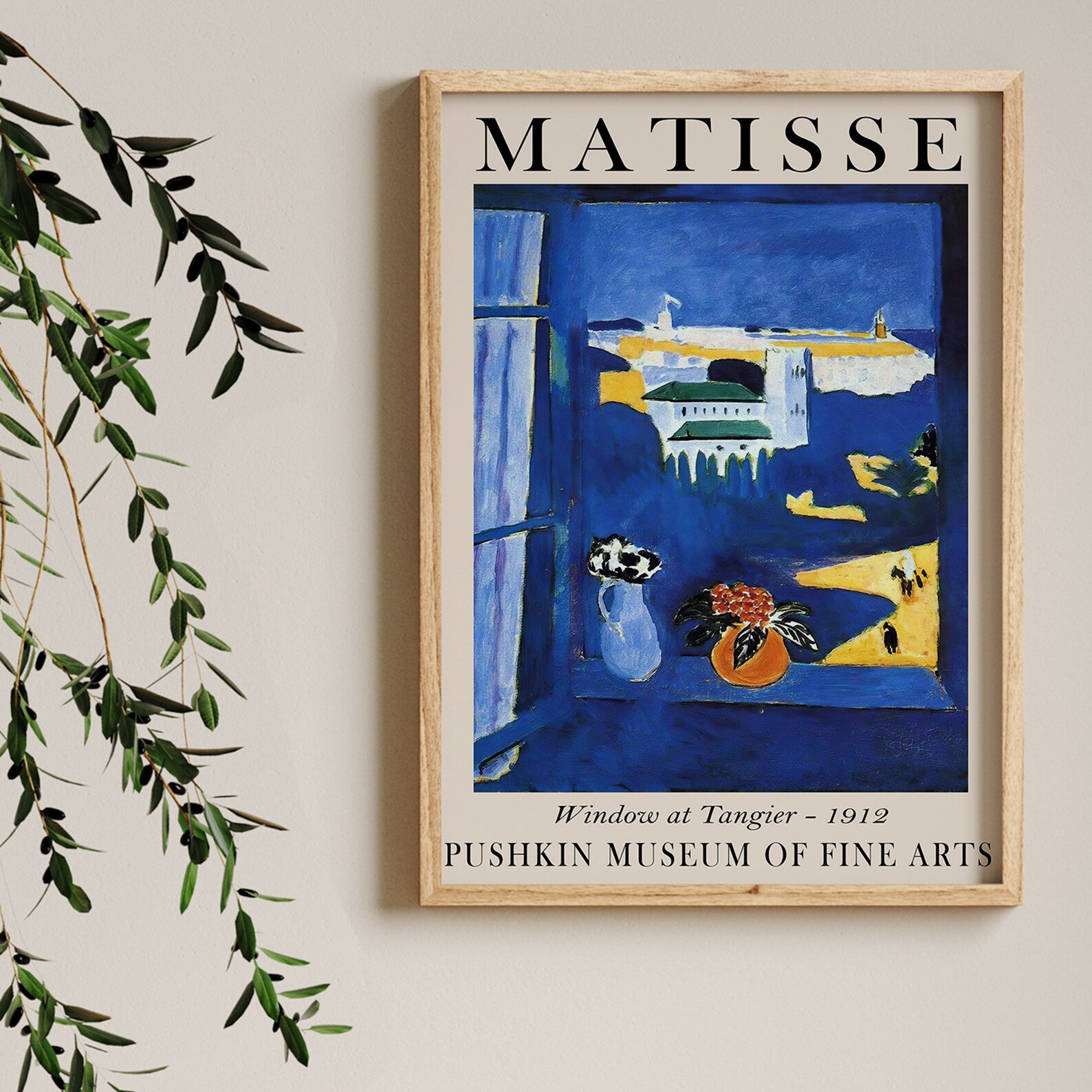 Matisse Window at Tangier Print, Minimalist Gallery Wall Art (digital ...