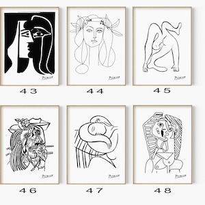 All Picasso Sketches in One Pack, 24 Picasso Drawing Download, Picasso ...
