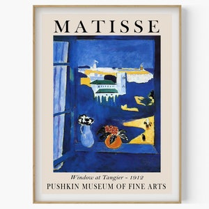 Henri Matisse Window at Tangier Art Print Matisse Painting | Etsy