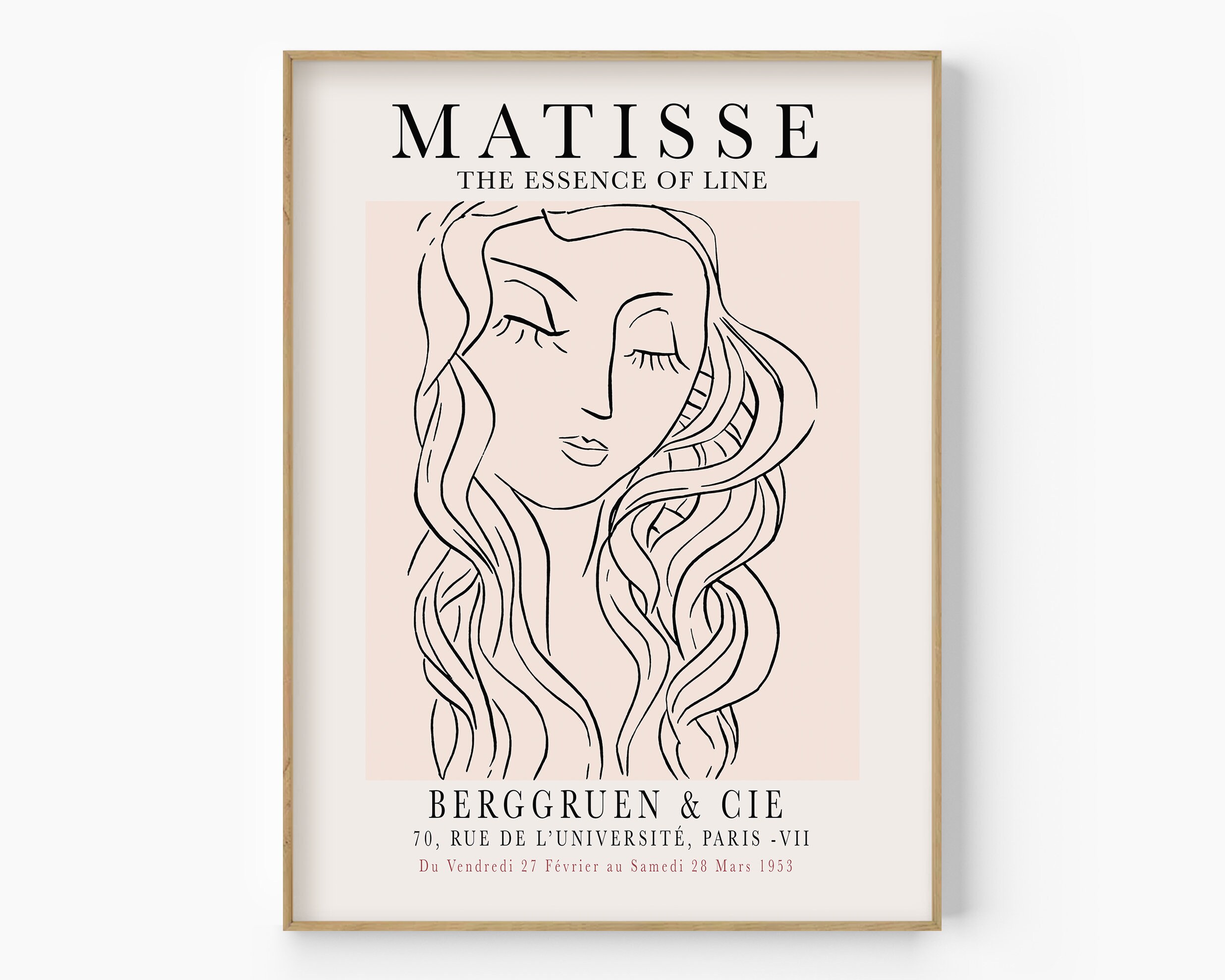 Henri Matisse WOMAN LINE ART Female Figure Woman Sketch Art - Etsy