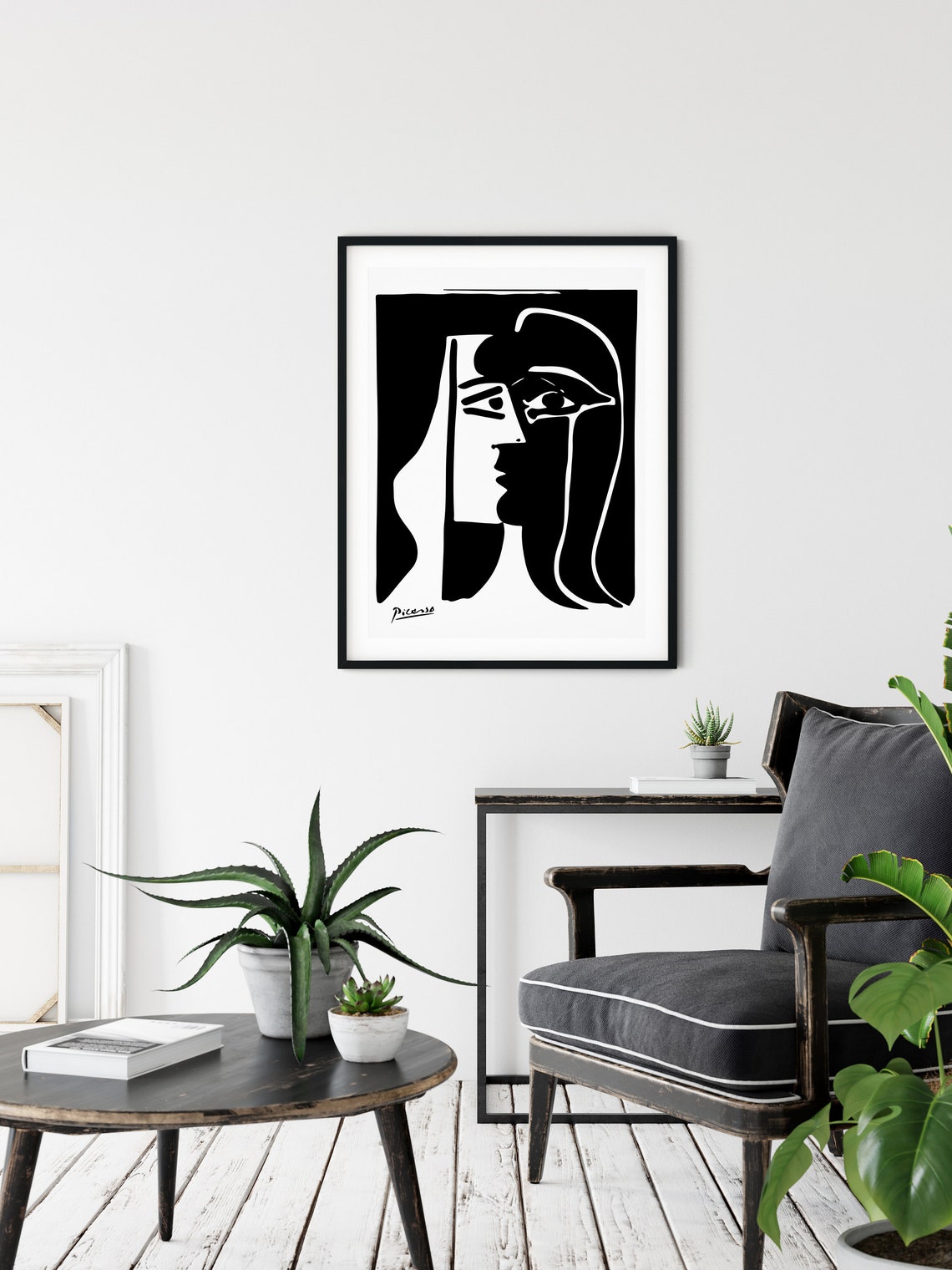 Picasso Kiss Poster Picasso Abstract Modern Wall Art Kisses - Etsy