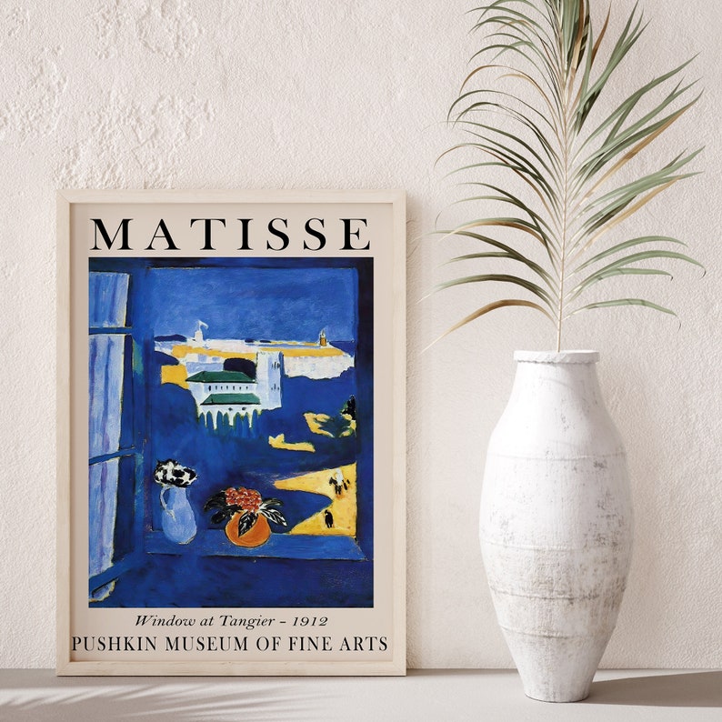 Henri Matisse Window at Tangier Art Print Matisse Painting | Etsy