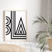 Bla Print, Bla Bla Bla Quote Lettering Art, Black White Print ...