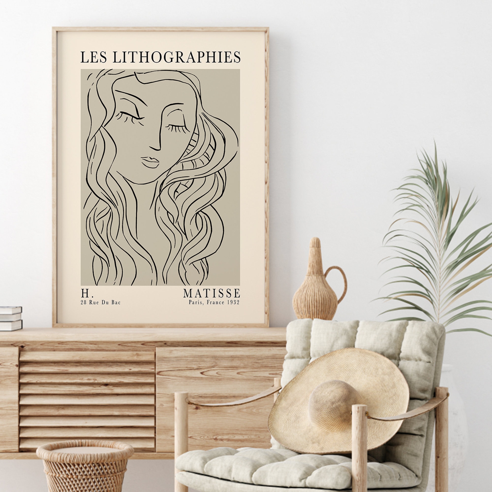 Henri Matisse WOMAN LINE ART Female Figure Woman Sketch Art - Etsy