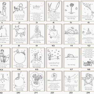 All the Little Prince Prints in One Pack, Le Petit Prince Poster ...