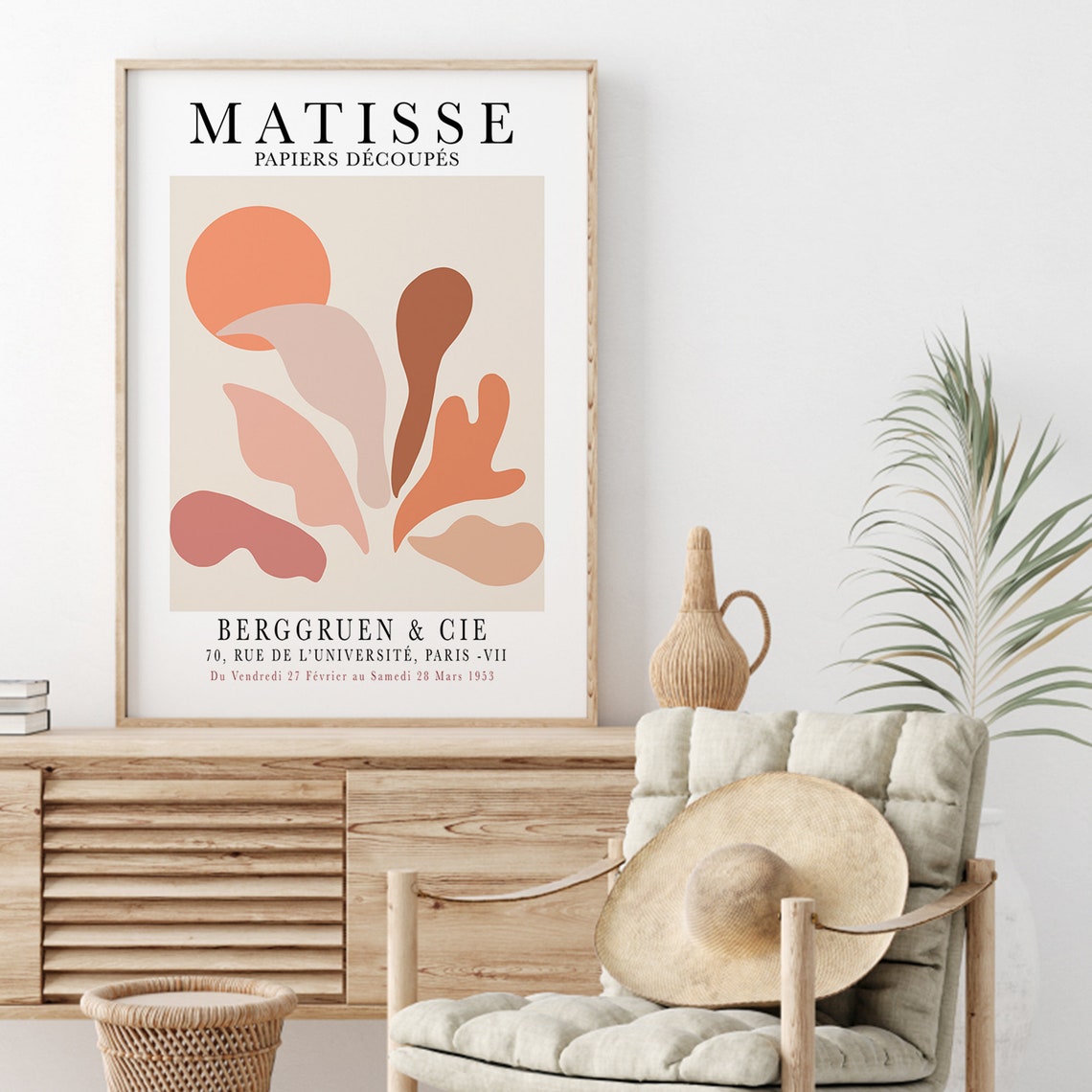 Henri Matisse Broadleaf Art Print Botanical Decor Matisse | Etsy