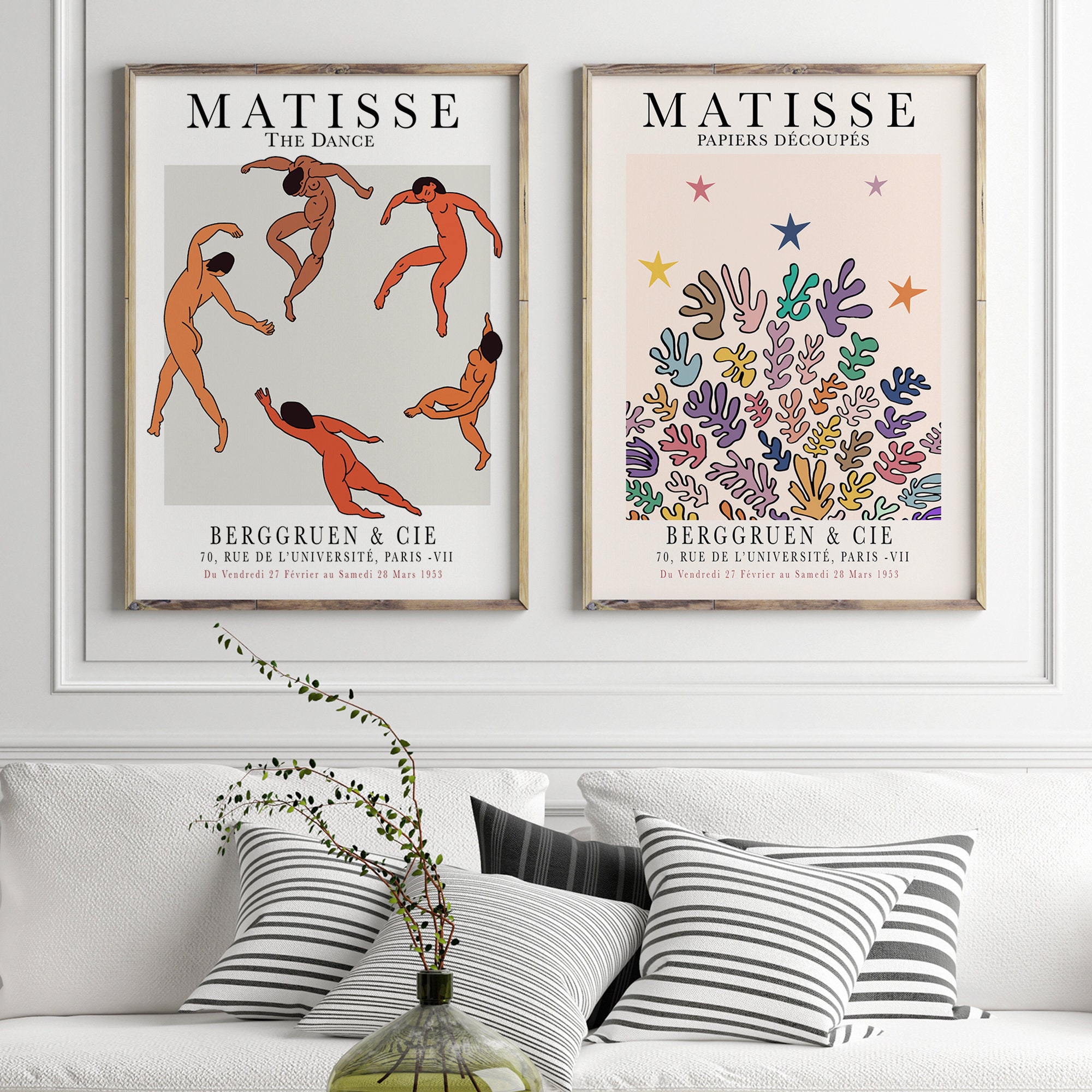 Henri Matisse the Dance Exhibition Poster Boho Wall Art - Etsy
