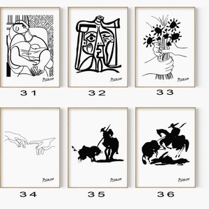 All Picasso Sketches in One Pack, 24 Picasso Drawing Download, Picasso ...
