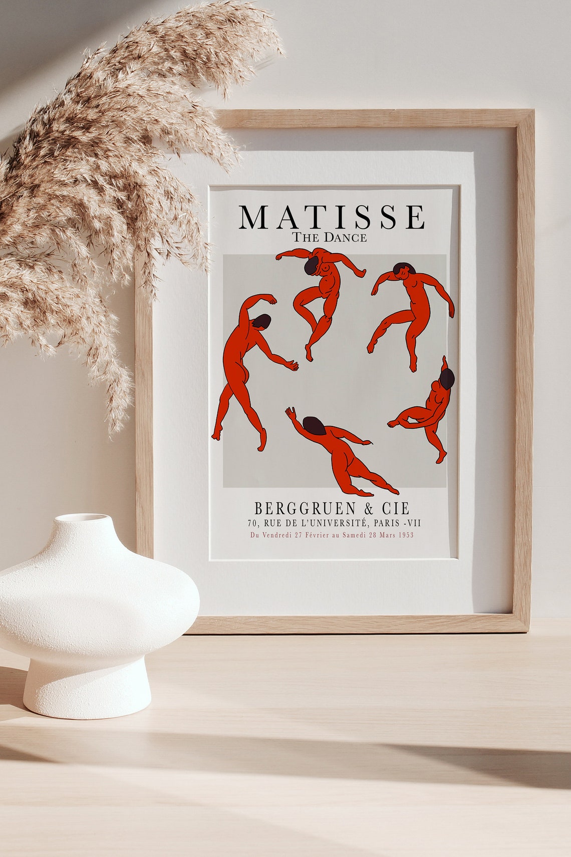 Henri Matisse the Dance Exhibition Poster Boho Wall Art - Etsy