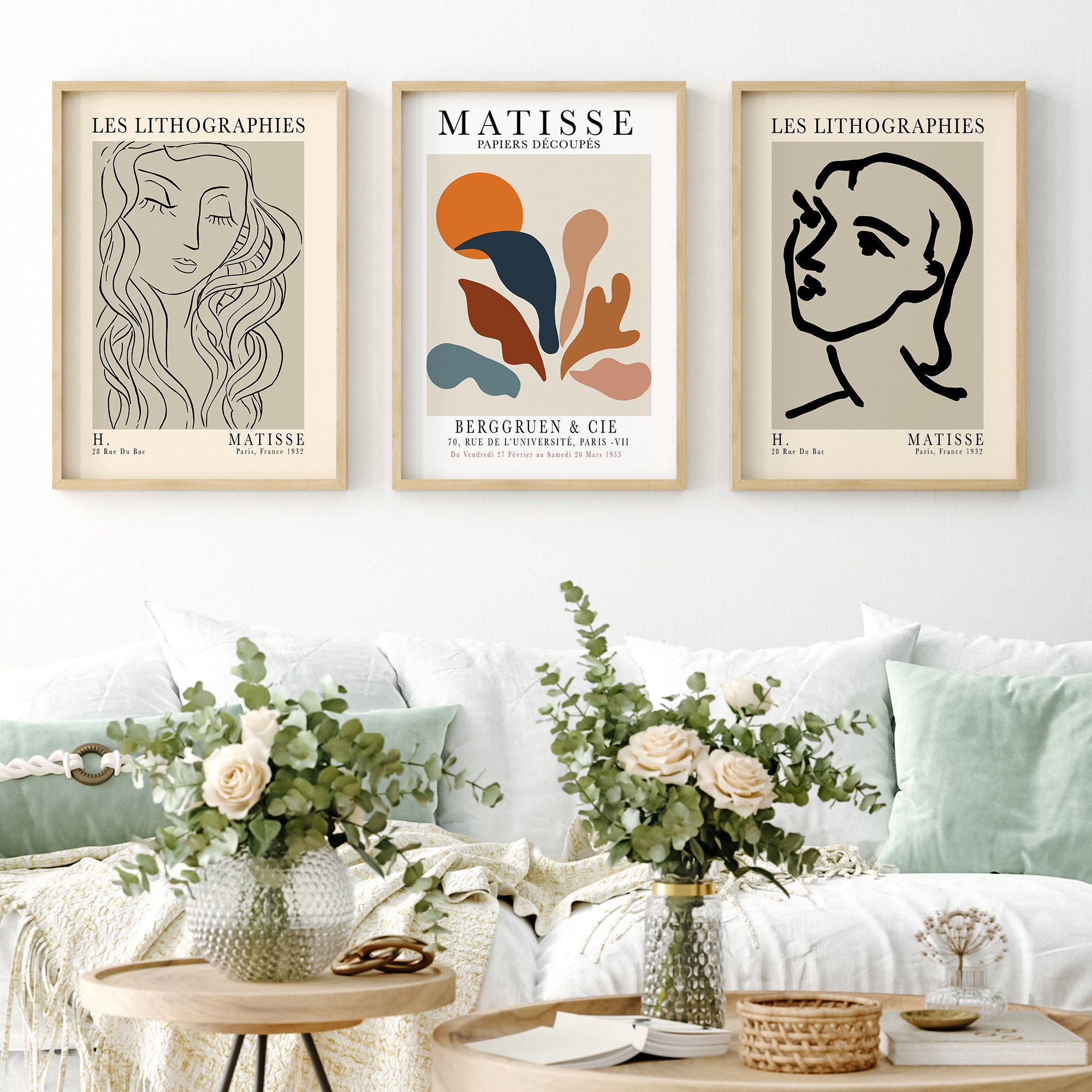 Henri Matisse WOMAN LINE ART Female Figure Woman Sketch Art - Etsy