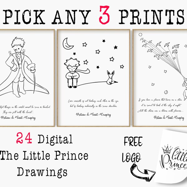 Little Prince Quotes - Etsy