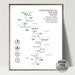 Continental Divide Trail Map-cdt Hiking Map-continental Divide - Etsy