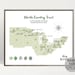 North Country Trail Map-north Country Trail Hiking Map Print-nct Map ...