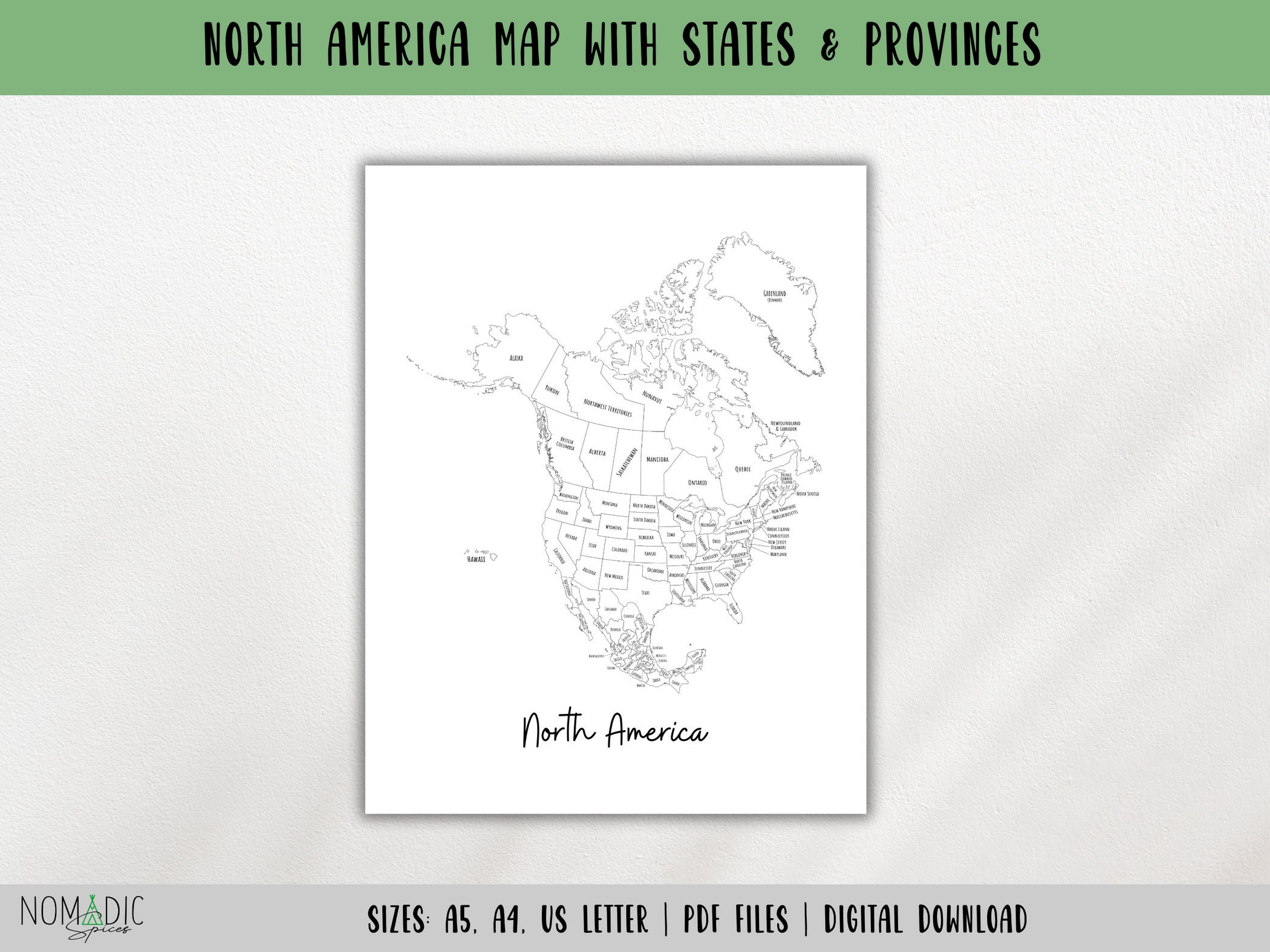 Mapa Editable De América Del Norte En Esquema Mapa De America Hi Res