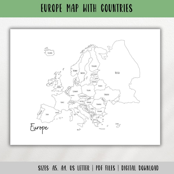 Art Places in Europe - Etsy