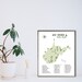 West Virginia State Parks Map Print-west Virginia State Parks Checklist ...