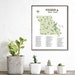 Missouri State Parks Map Print-missouri State Parks Checklist-state ...