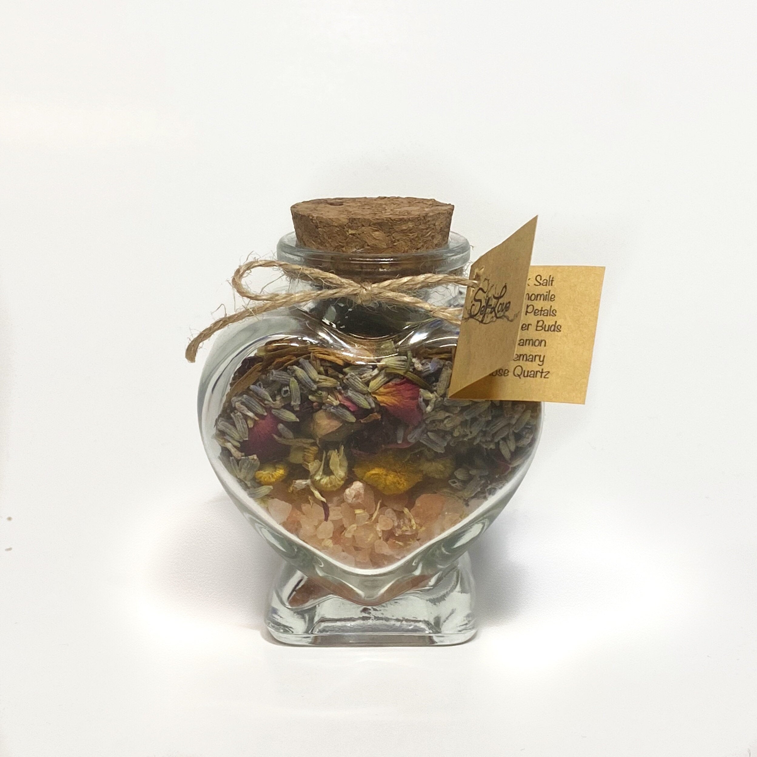 Self Love Spell Kit With Ritual Heart Shaped Spell Jar and - Etsy