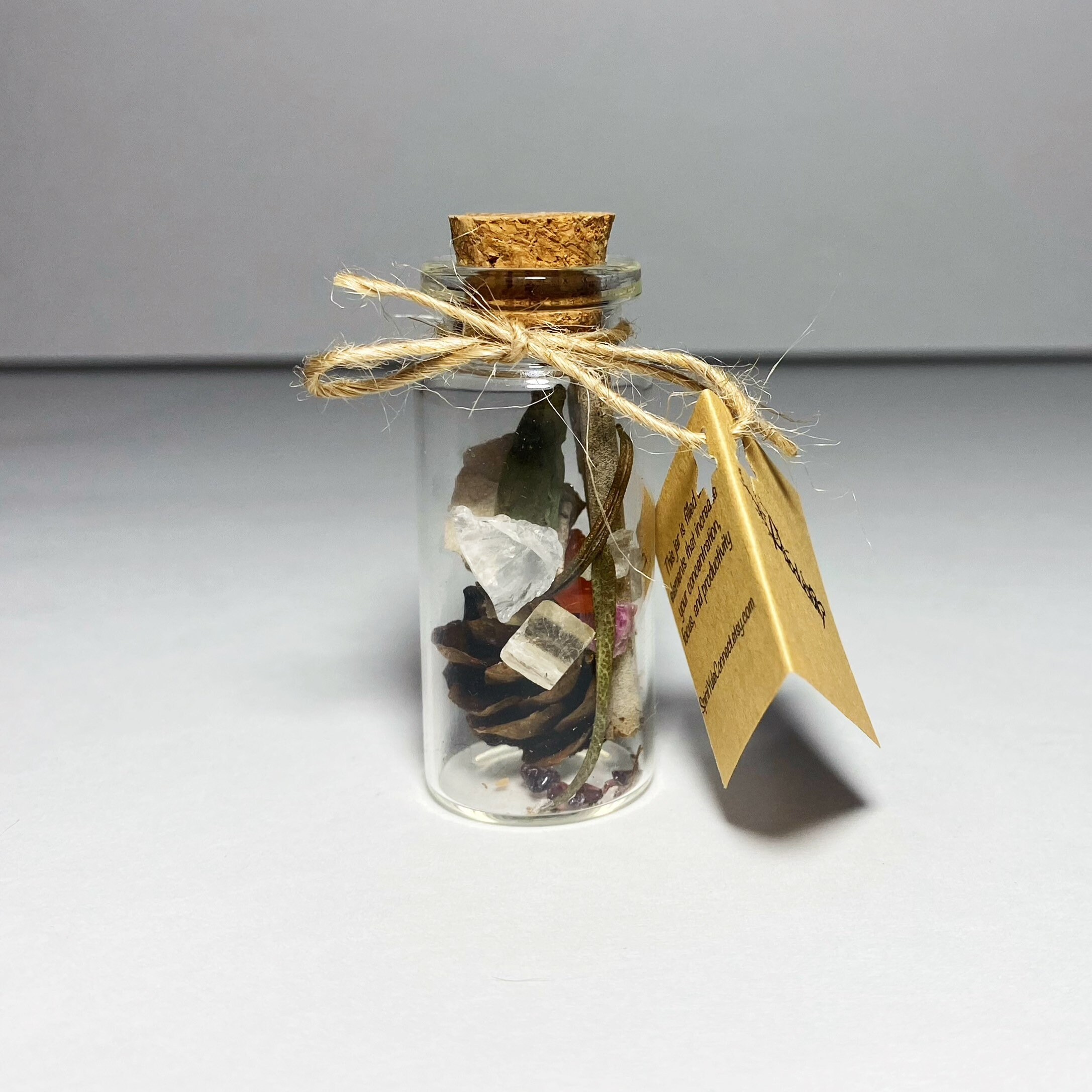 Productivity Spell Kit With Ritual Spell Jar and Candle - Etsy