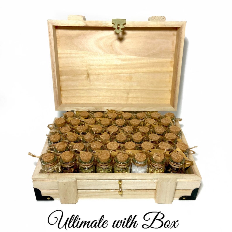 Apothecary Natural Healing Kit for Witchcraft Herbalist - Etsy