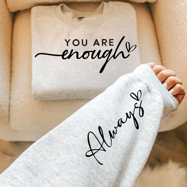 You Are Always Enough Svg - Etsy