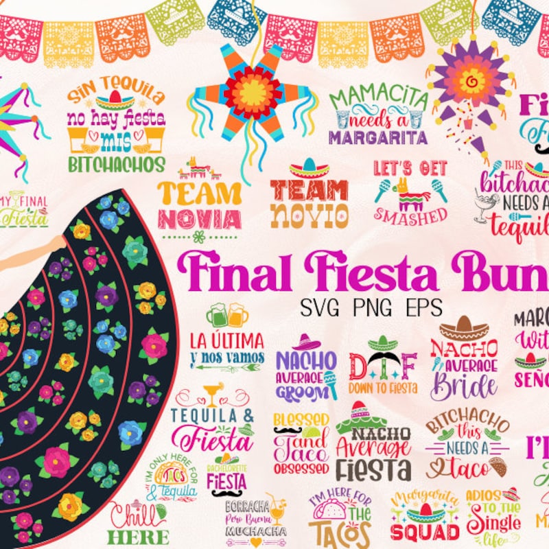 Fiesta Clip Art - Etsy