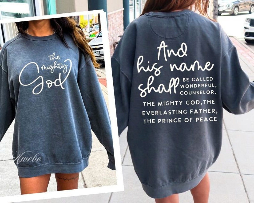 The Mighty God Svg, Prayer Svg, Pray Svg, Christian Svg, Bible Verse ...
