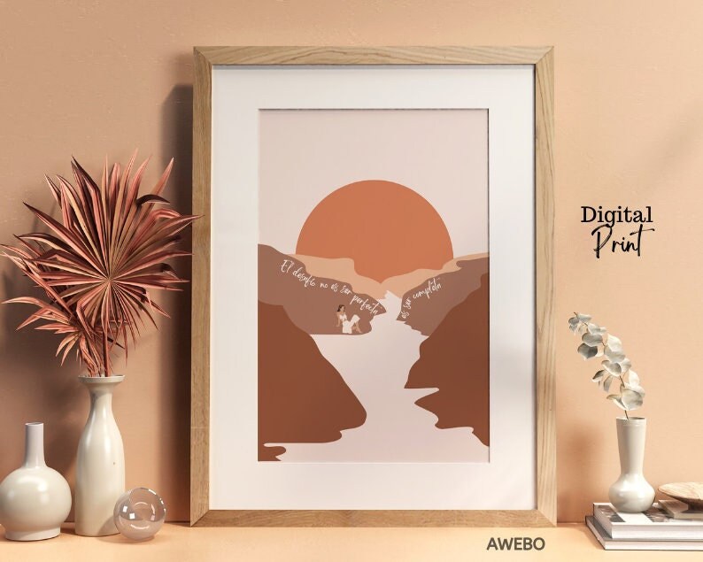 Latina Printable Wall Art Latina Art Boho Room Décor - Etsy