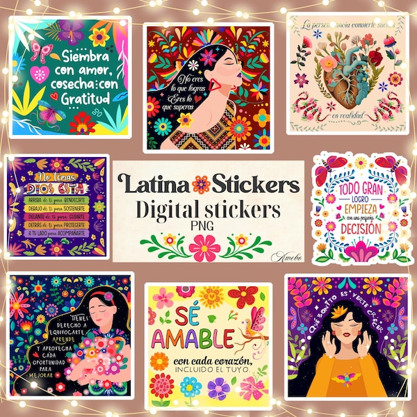 Printable Mexican Stickers - Etsy