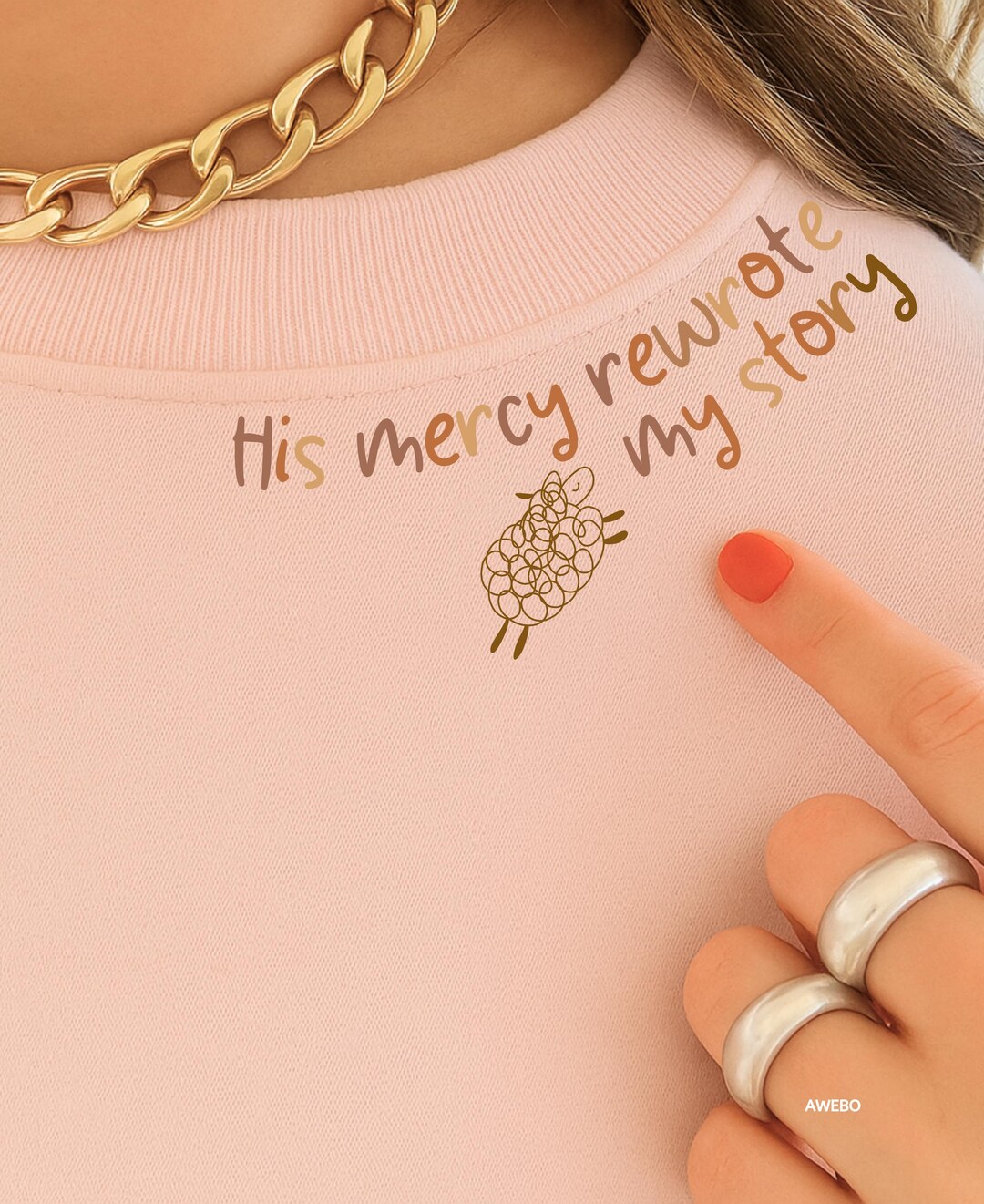 His Mercy Rewrote My Story SVG PNG: Christian Bible Verse Design - Etsy