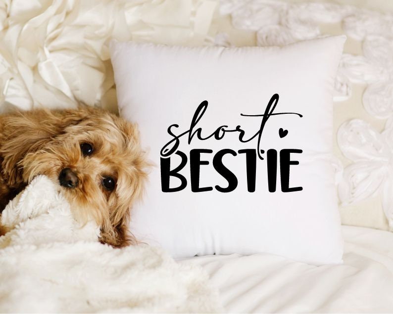 Tall Bestie Svg Short Bestie Svg Matching Best Friend Girl Etsy