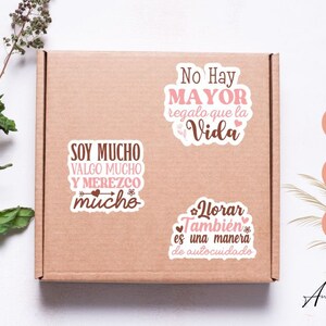 Latina Positive Bundle Stickers SVG PNG, Latina Stickers Svg, Spanish ...