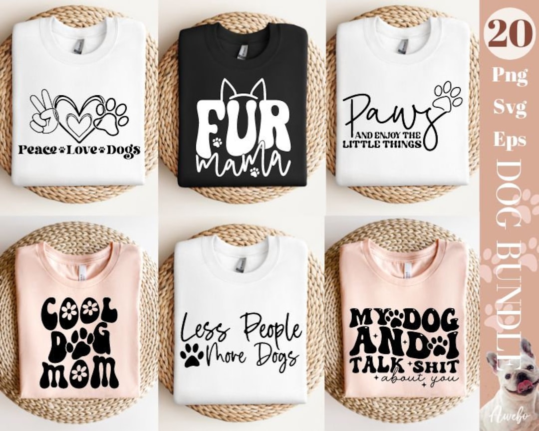 Boho Dog Svg Png Bundle, Retro Dog Mama Svg Bundle, Dog Home Svg, Dog ...