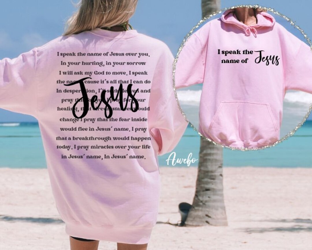 Hablo el nombre de Jesús SVG PNG Svg religioso Svg - Etsy España