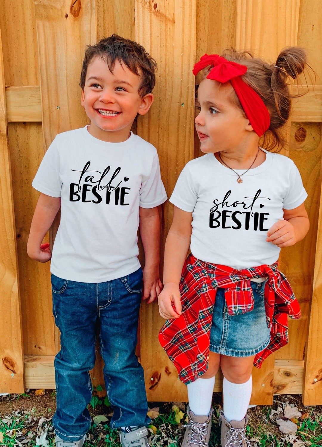 Tall Bestie Svg Short Bestie Svg Matching Best Friend Girl Etsy