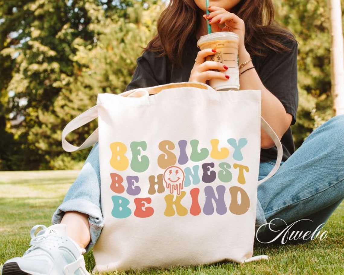Retro Kindness Svg Png Bundle, Positive Affirmations Svg, Kindness Svg ...