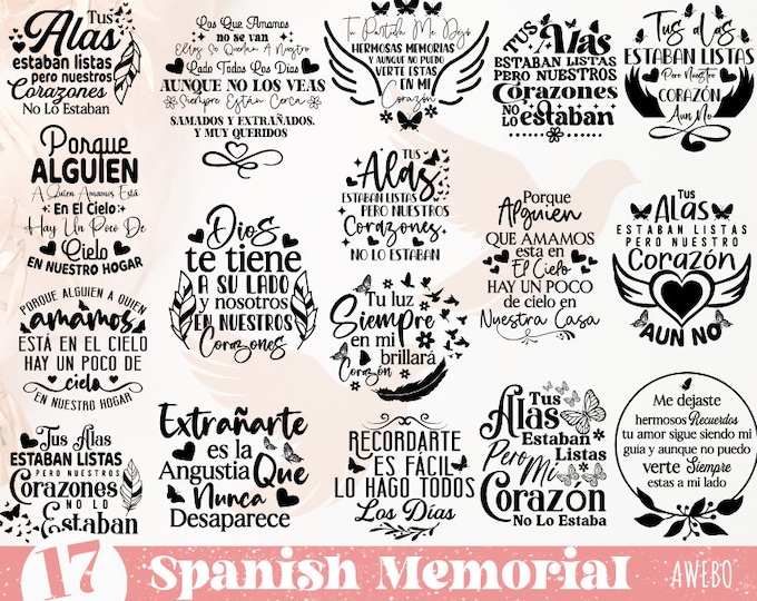 Siempre En Nuestros Corazones in Loving Memory Shirt Regalos De Perdida ...