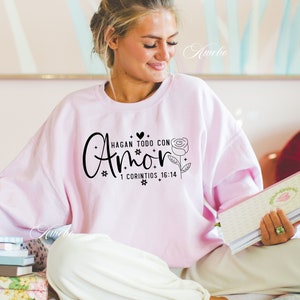 Hagan Todo Con Amor Svg, Spanish Religious Svg Spanish Svg, Frases ...