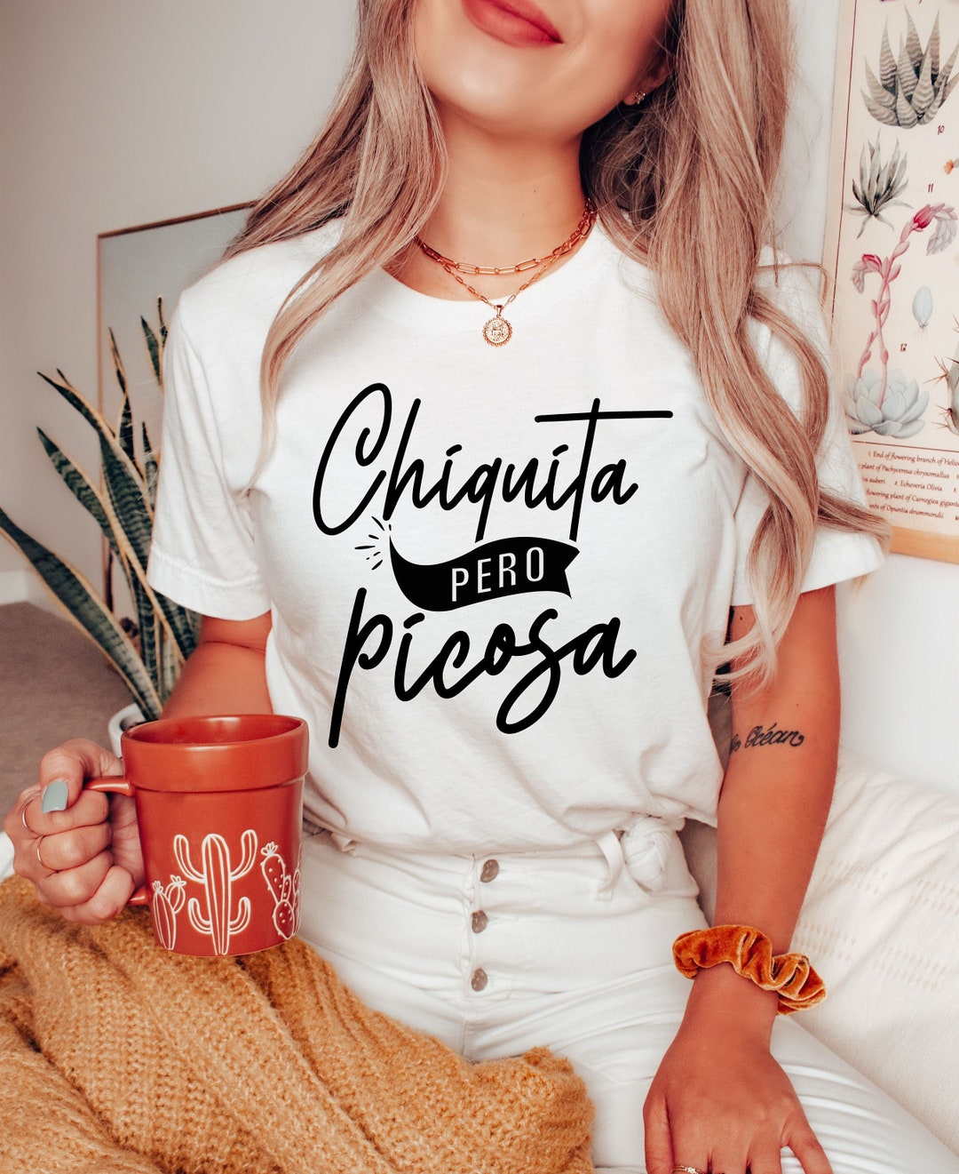 Chiquita Pero Picosa Latina Svg Funny Spanish Sayings Svg Latina Png