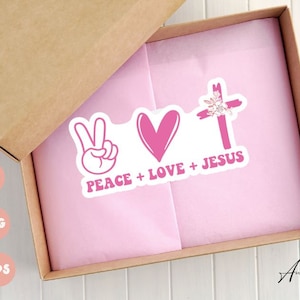 Boho Christian Digital Stickers Svg Png Bundle, Religious Printable ...