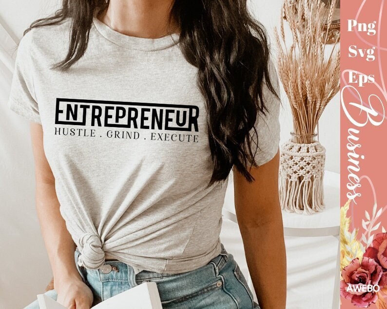 Entrepreneur Svg Hustle Svg Entrepreneur Mindset Svg - Etsy