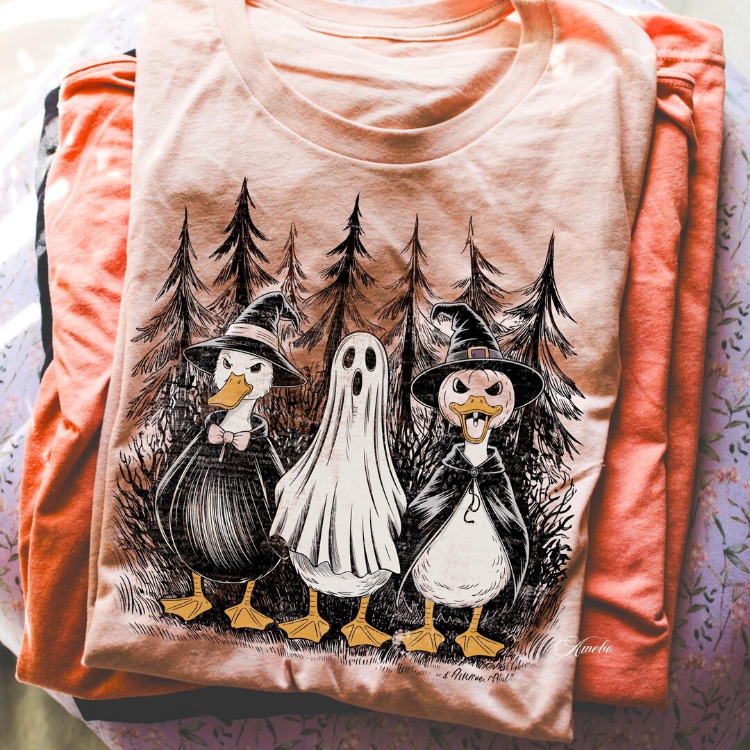 Spooky Duck Trio PNG – Halloween Forest Clipart - Etsy