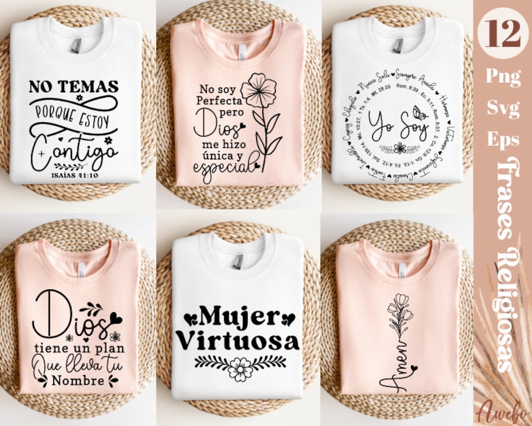 Frases Religiosas Español Svg | Frases Biblicas Svg | Dios Es Amor ...