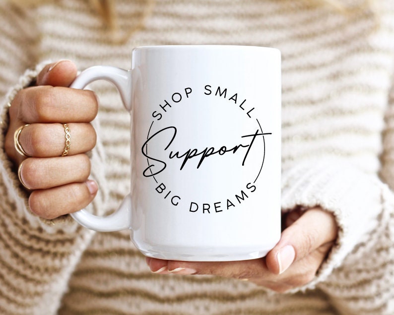 A Shop Small Support Big Dreams Svg Small Business Owner Svg - Etsy