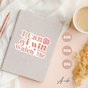 Boho Inspirational Quotes Svg Bundle, Positive Stickers, Daily ...